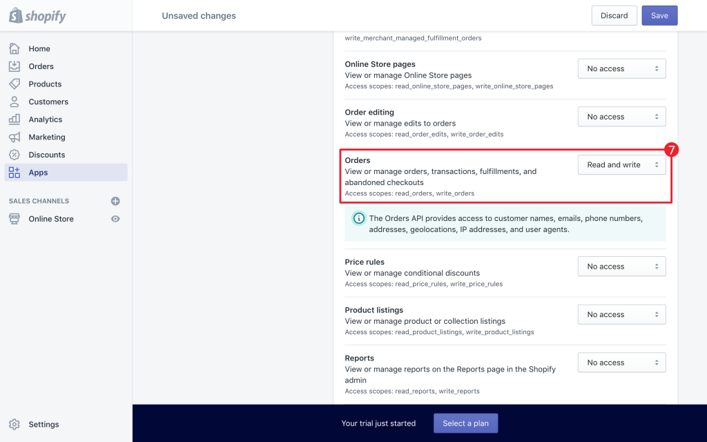 การเชื่อมต่อข้อมูลกับ Shopify - ZORT