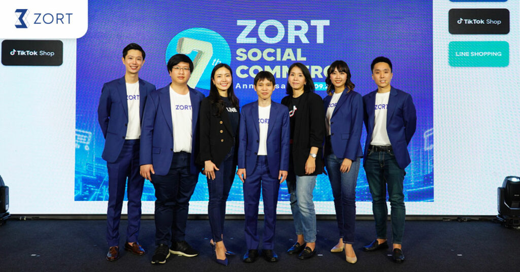 ZORT ประกาศความสำเร็จ 7 ปี จับมือ LINE SHOPPING และ TikTok Shop บุก ...