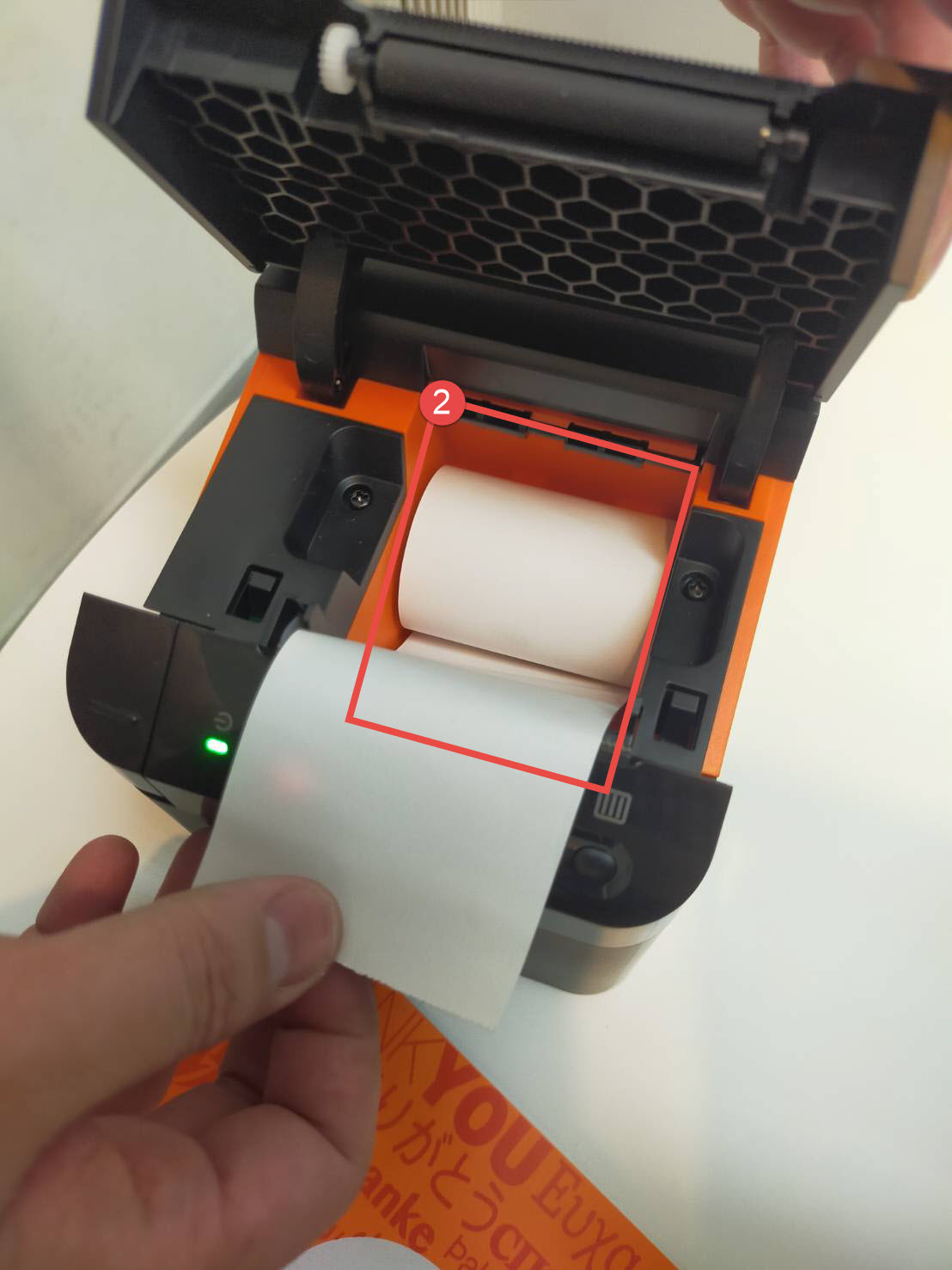 วิธีการใส่กระดาษสำหรับเครื่อง PRINTER (SUNMI NT212) - ZORT