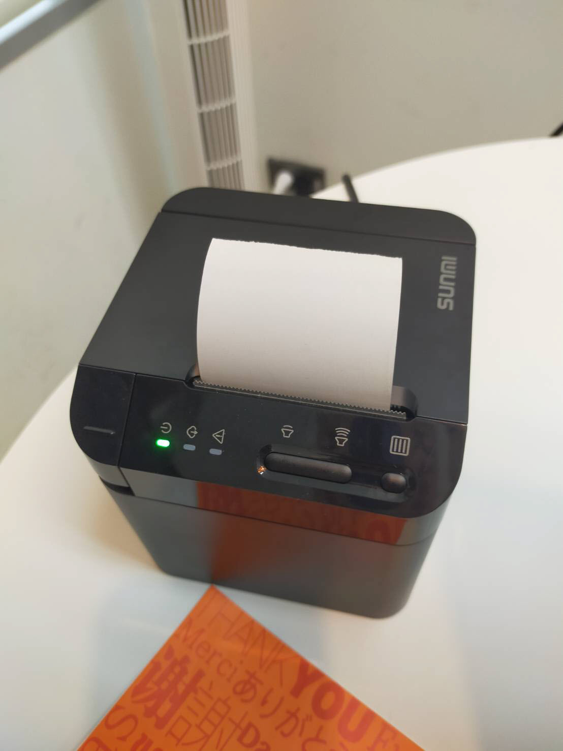 วิธีการใส่กระดาษสำหรับเครื่อง PRINTER (SUNMI NT212) - ZORT