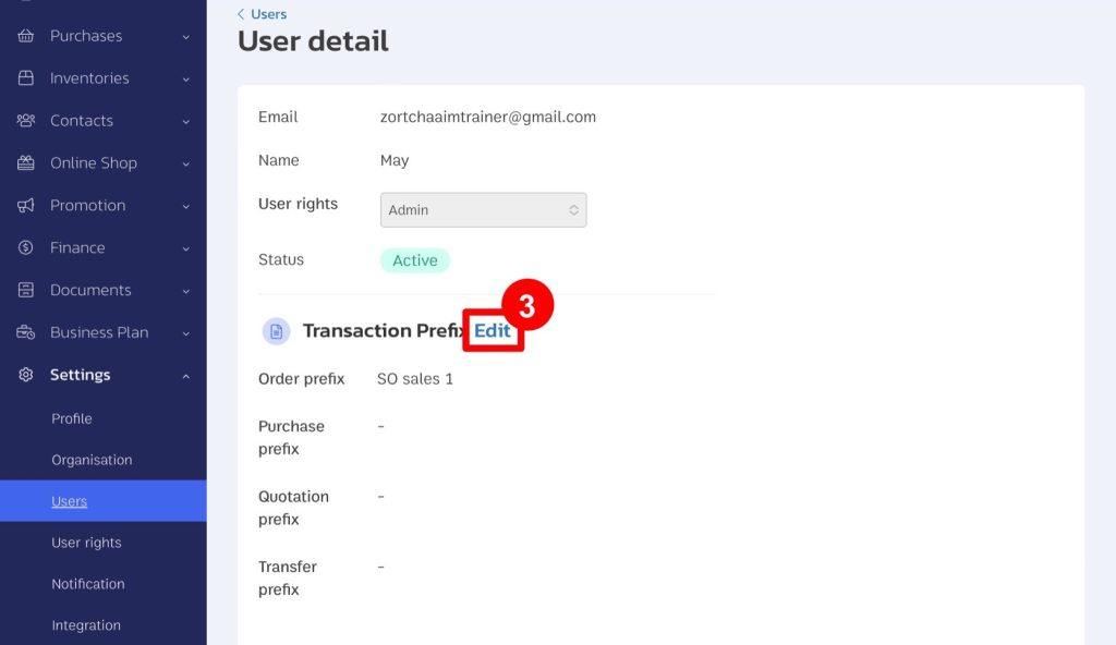 How to Set Up Prefixes for Users - ZORT
