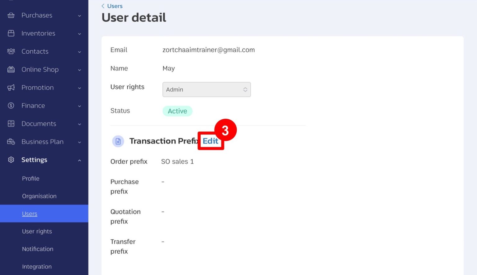 How to Set Up Prefixes for Users - ZORT